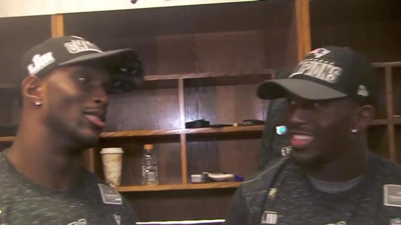 McCourty twins Devin and Jason discuss winning AFC Championship Game ...