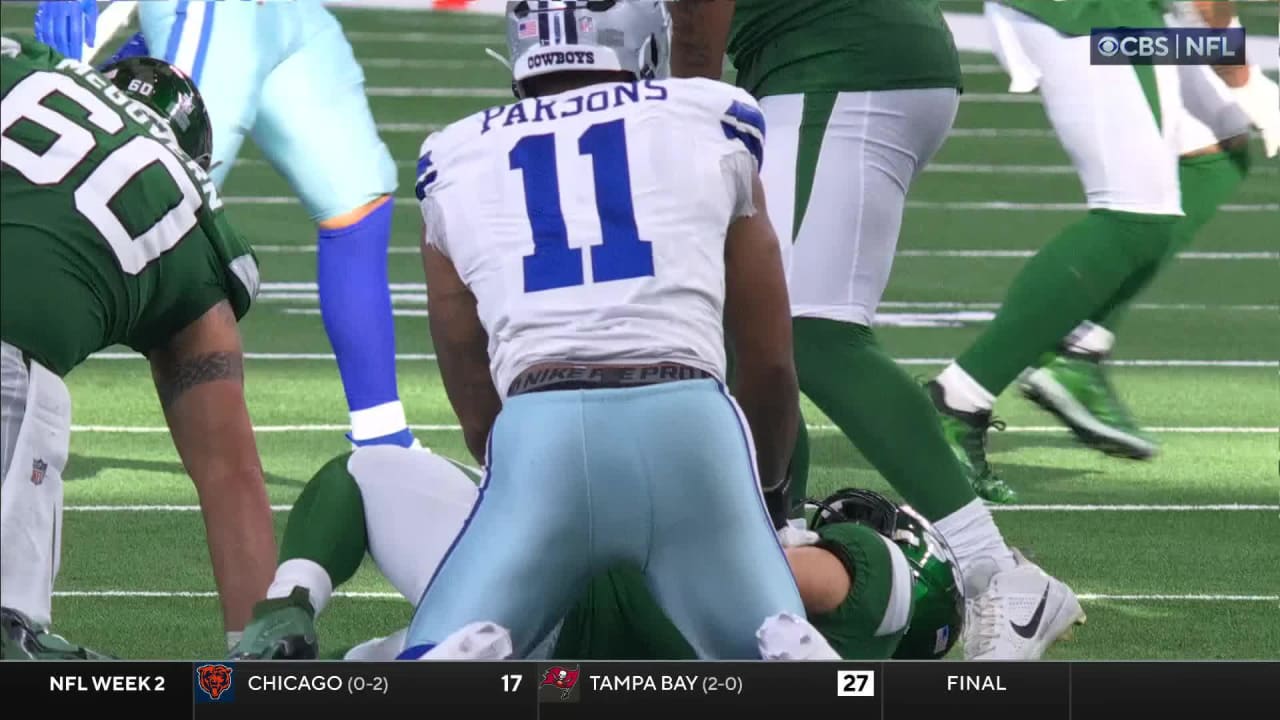 Dallas Cowboys linebacker Micah Parsons gets to New York Jets ... Dallas Cowboys linebacker Micah Parsons gets to New York Jets ...