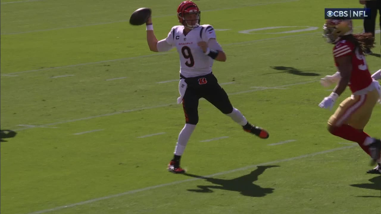 Cincinnati Bengals quarterback Joe Burrow's best plays from 87.5 ...