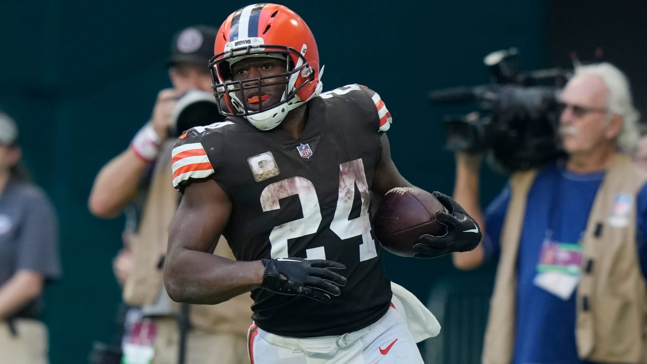Can't-Miss Play: Cleveland Browns running back Nick Chubb's wicked spin ...