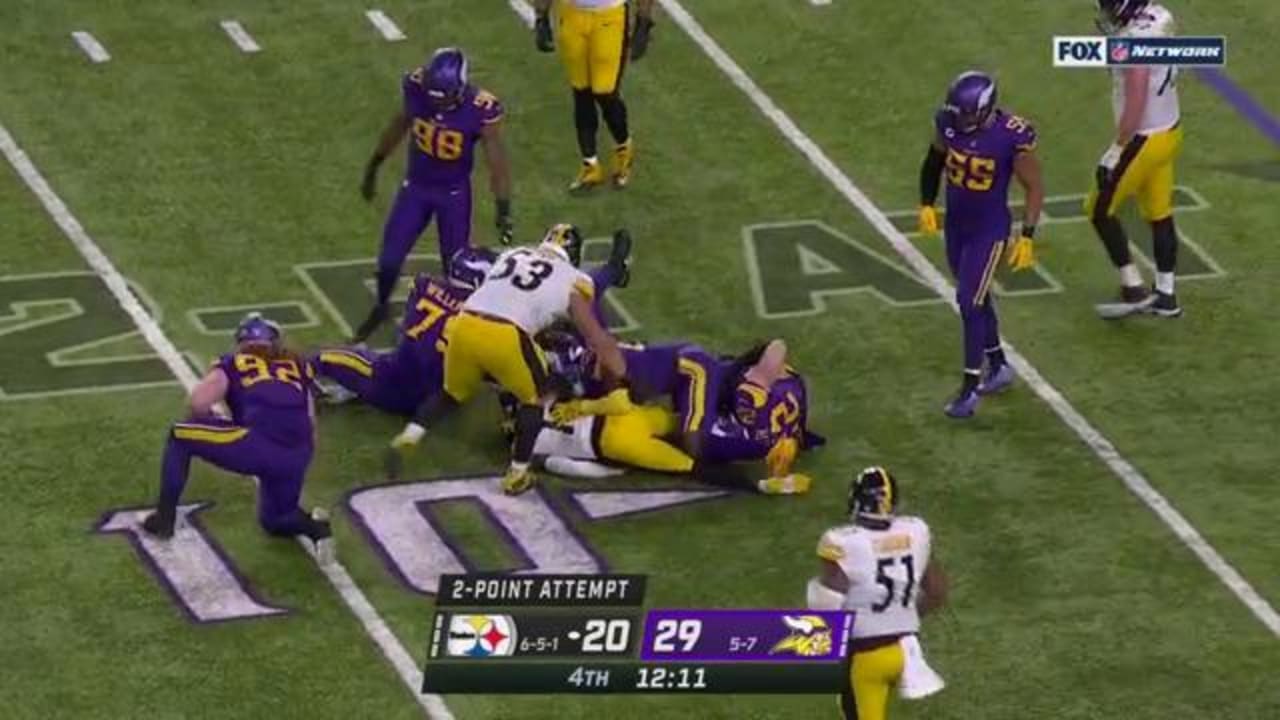 Minnesota Vikings sniff out Pittsburgh Steelers' screen to deny two ...