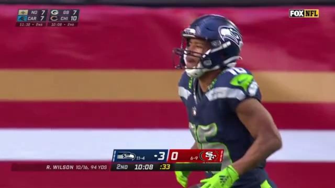 Tyler Lockett sets Seattle Seahawks franchise record for receptions in ...