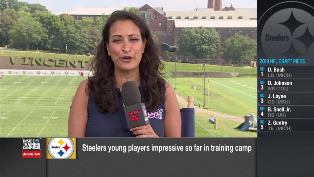 Aditi Kinkhabwala Young Steelers Impressive So Far At Training Camp