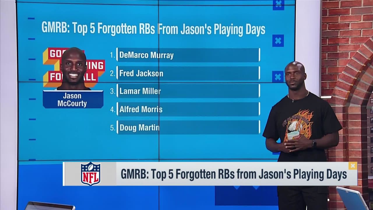 NFL Network's Jason McCourty's Top 5 forgotten RB's from his playing days