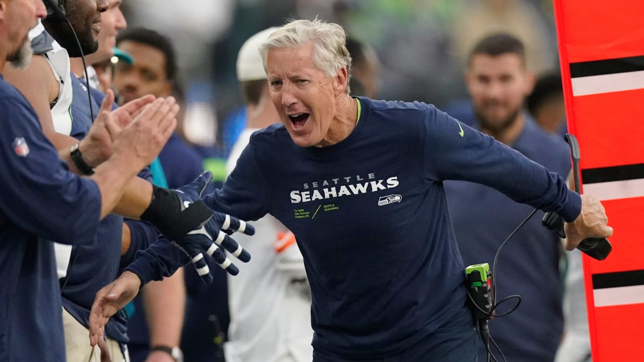 Pete Carroll on Seahawks claiming first place in NFC West after Week 7 ...