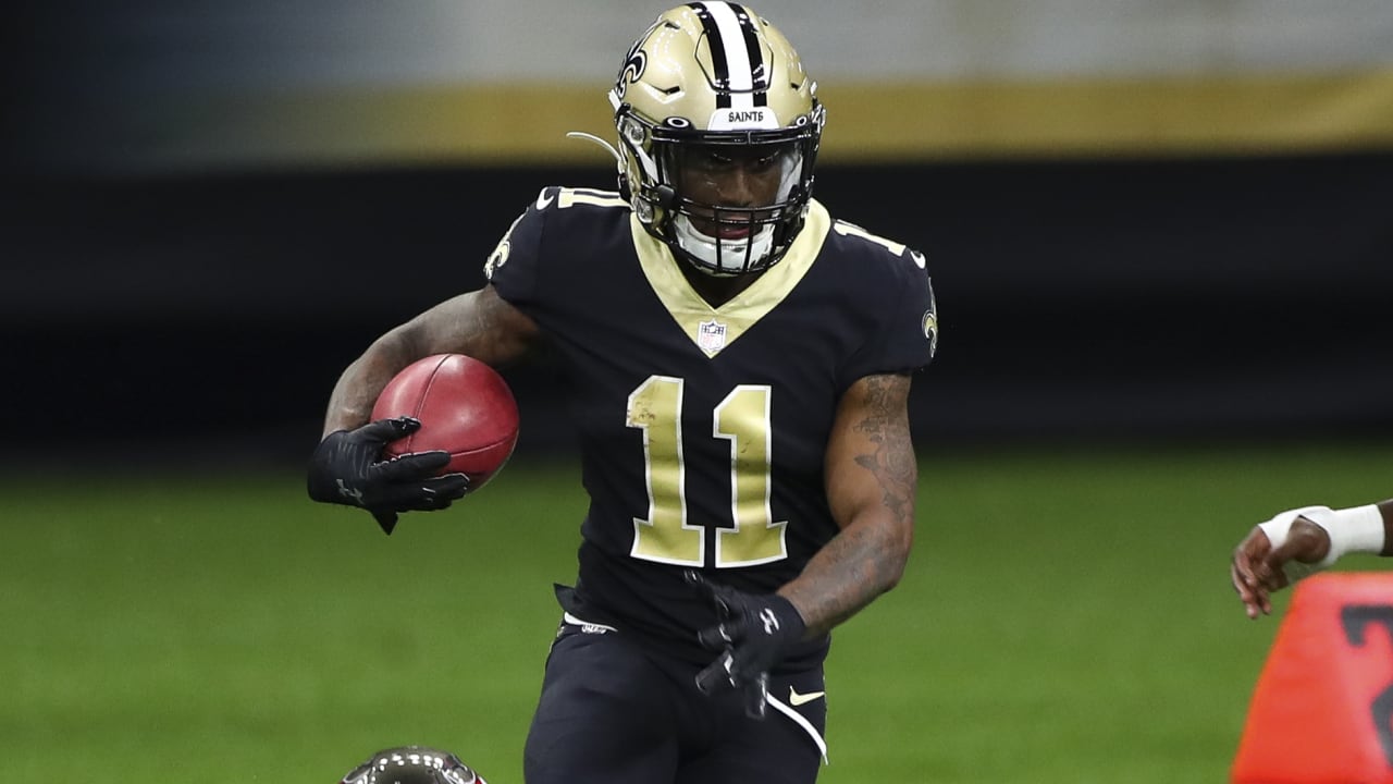 New Orleans Saints wide receiver Deonte Harris turns on the jets for ...