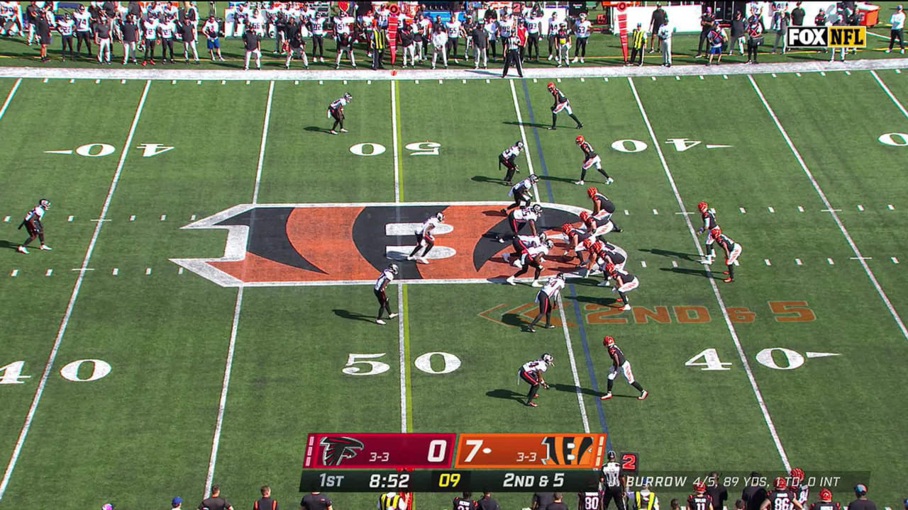 Cincinnati Bengals quarterback Joe Burrow's pass on the run pinpoints ...