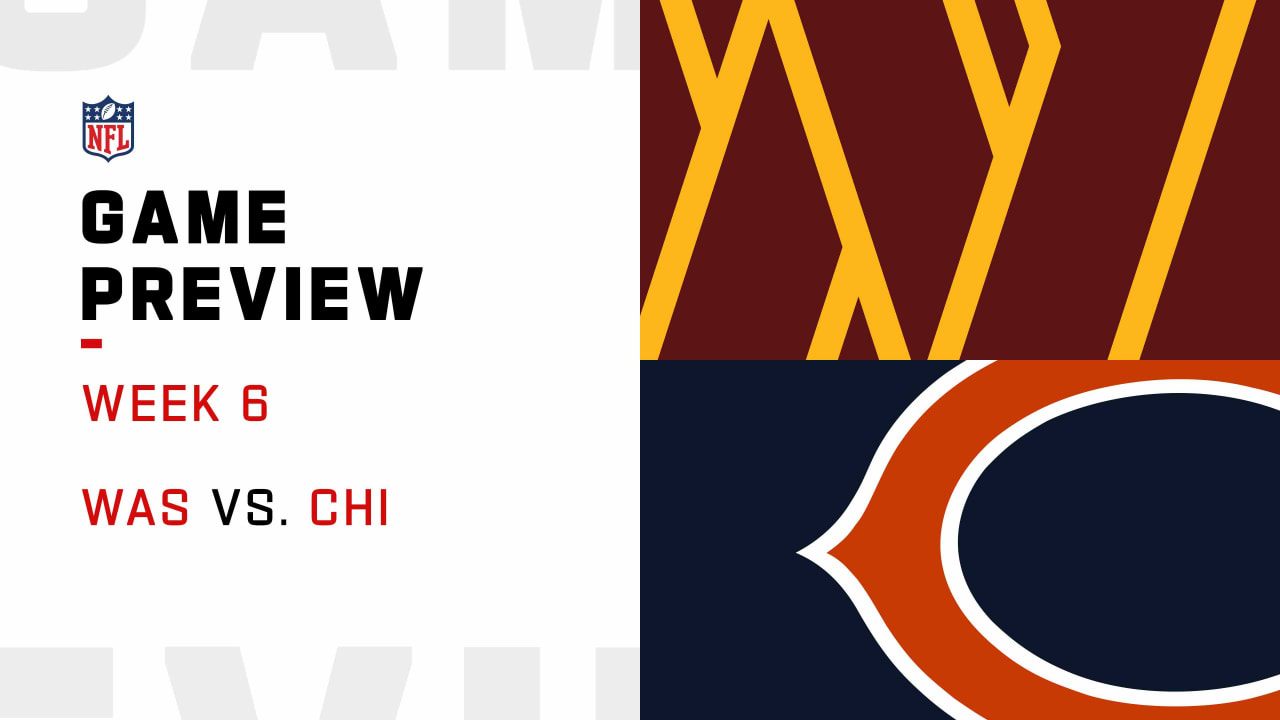 Washington Commanders vs. Chicago Bears preview | Week 6