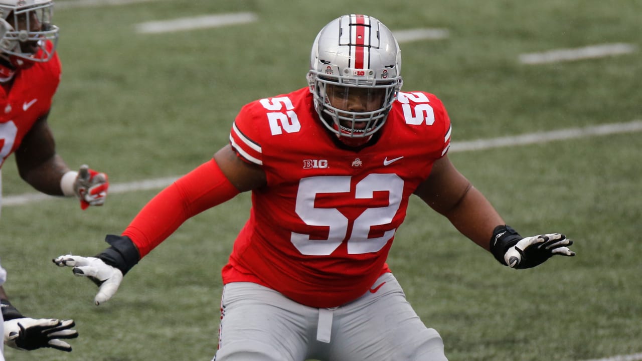 Minnesota Vikings select Ohio State offensive guard Wyatt Davis with No ...