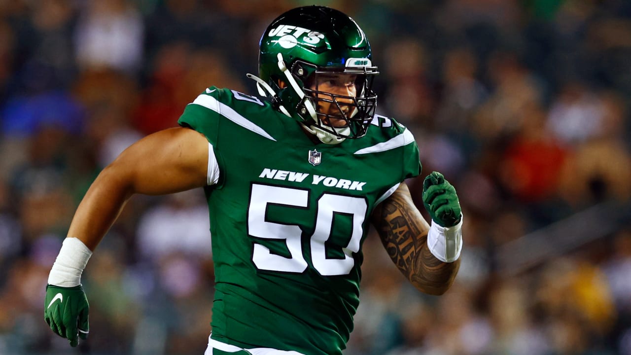 Can't Miss-Play: New York Jets defensive end Bradlee Anae sacks Atlanta ...