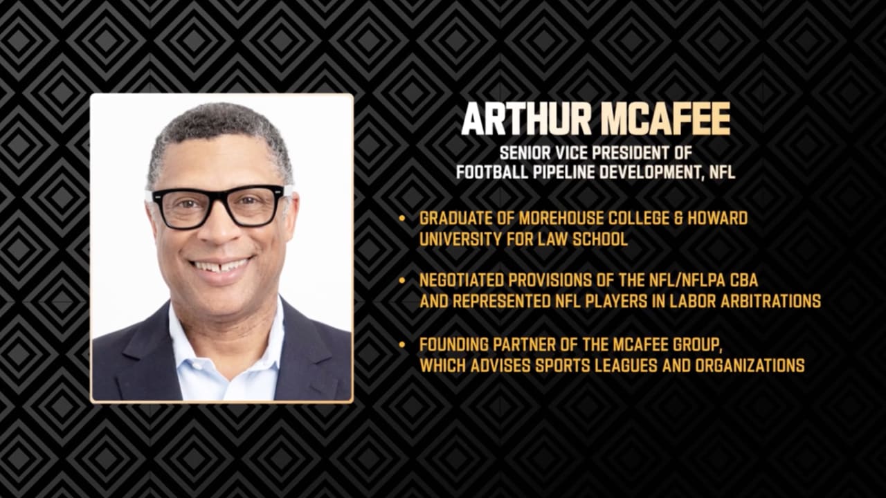 NFL Senior VP of football pipeline development Arthur McAfee | HBCU ...