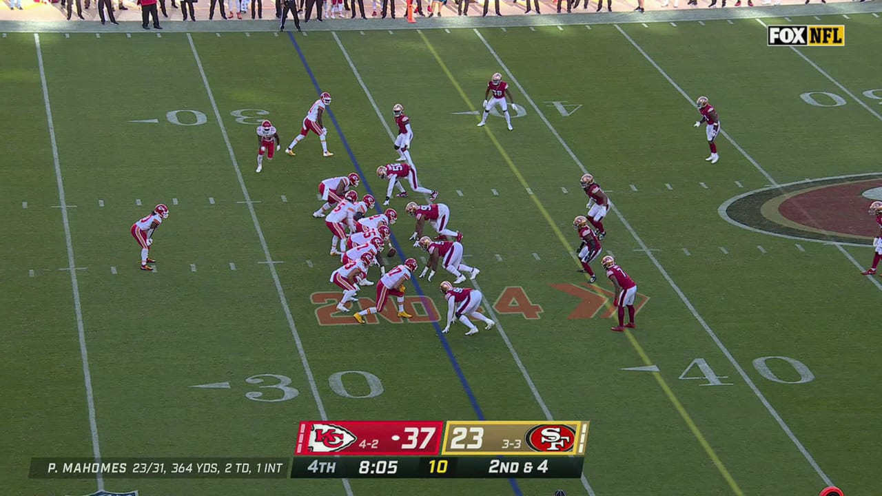 Kansas City Chiefs running back Isiah Pacheco explodes through San ...