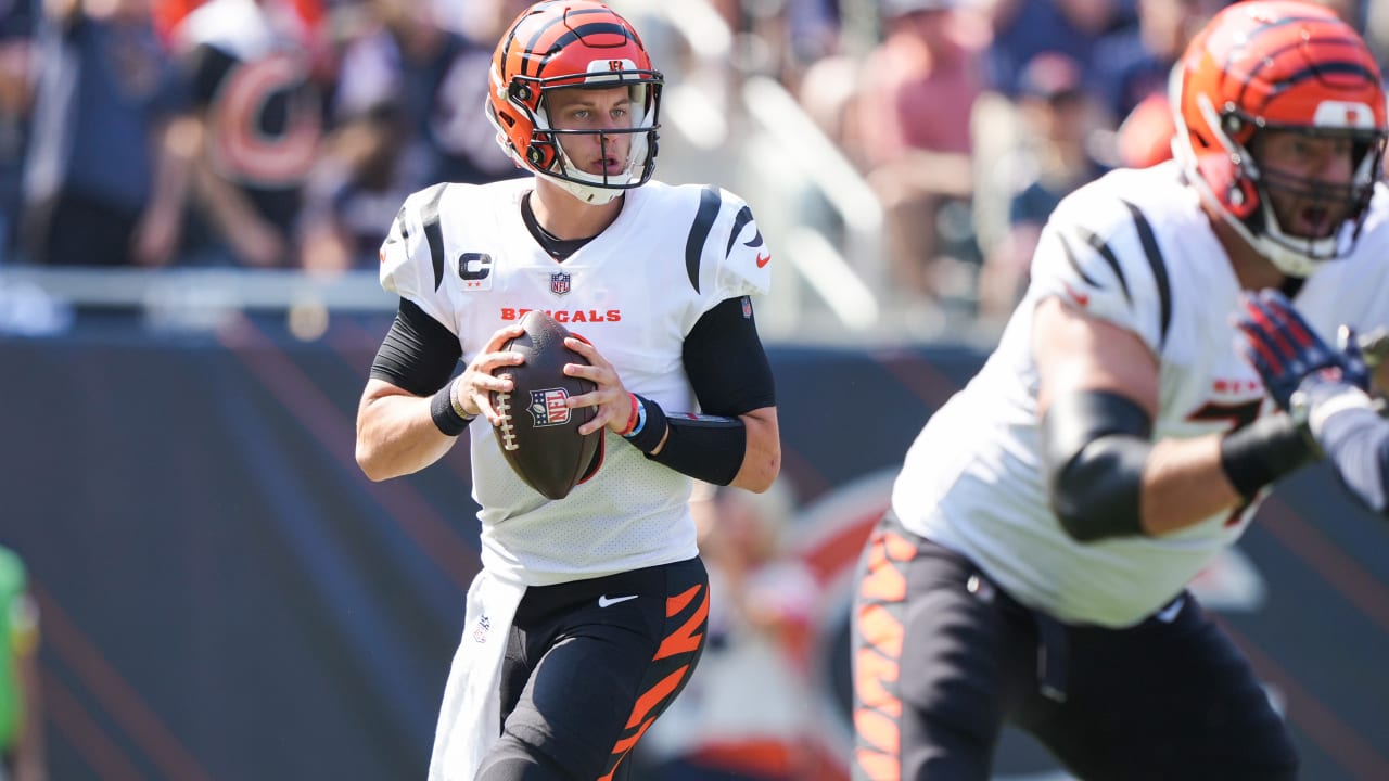 Cincinnati Bengals quarterback Joe Burrow's second TD pass in 64 ...