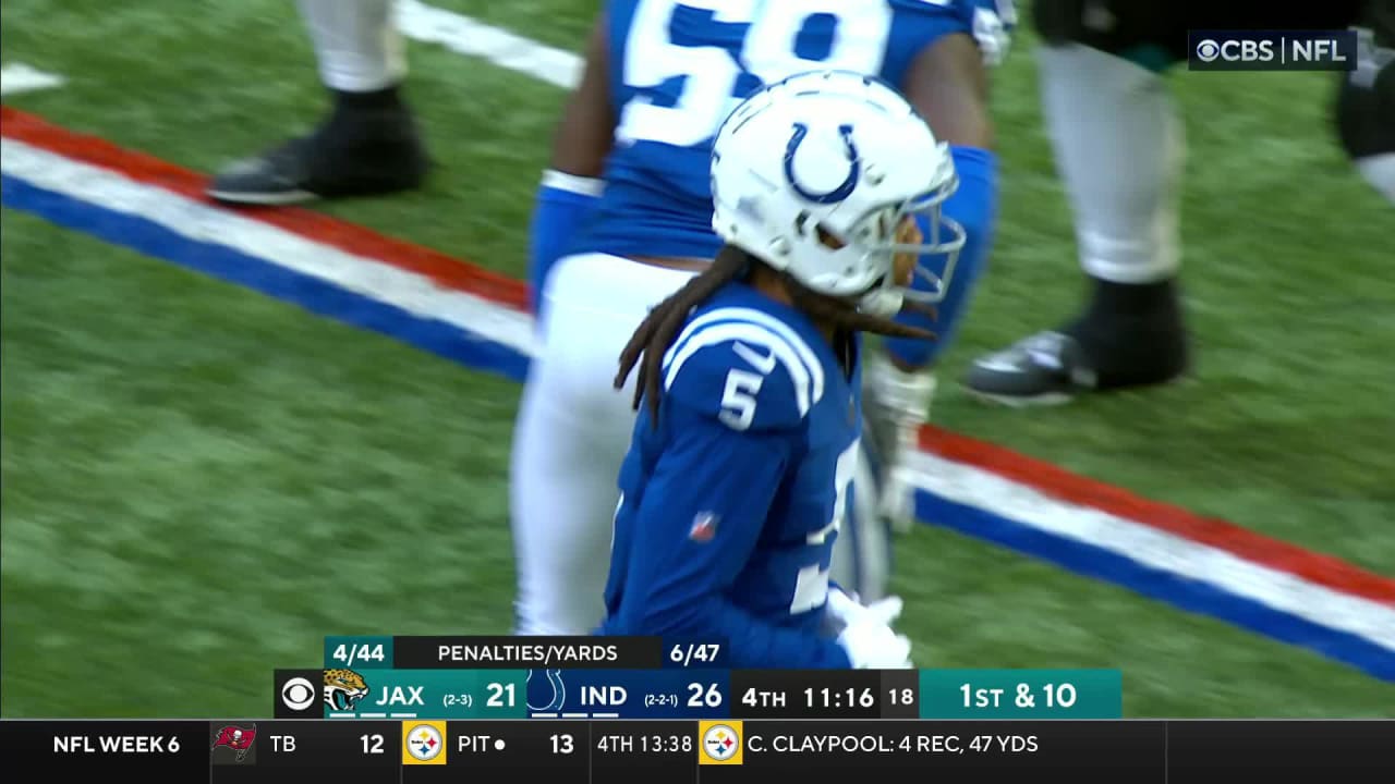Indianapolis Colts defensive tackle Grover Stewart makes easy work of ...