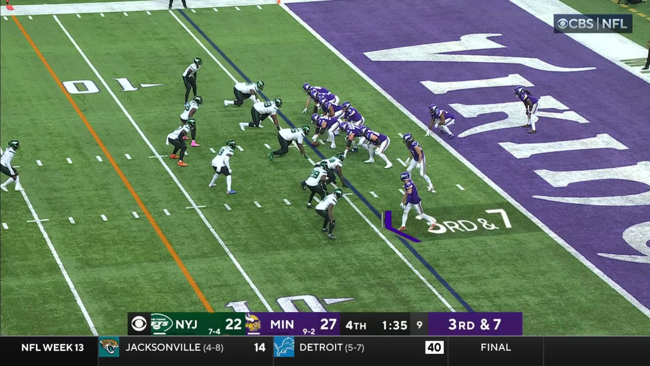 New York Jets linebacker Kwon Alexander engulfs Dalvin Cook for ...