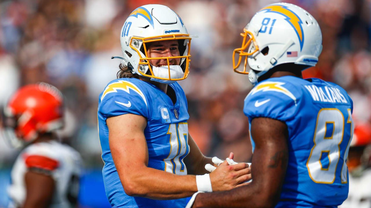 Los Angeles Chargers quarterback Justin Herbert's best plays from 5-TD ...