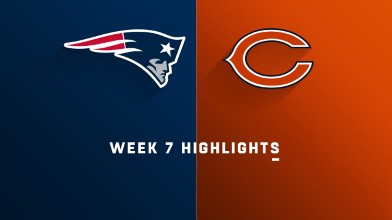 Patriots vs. Bears highlights | Week 7