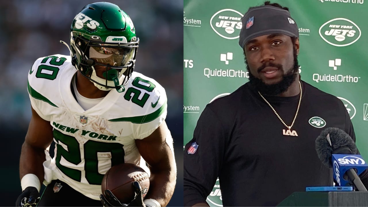 Robert Saleh: Jets 'gonna be smart' with reps for RBs Breece Hall ...