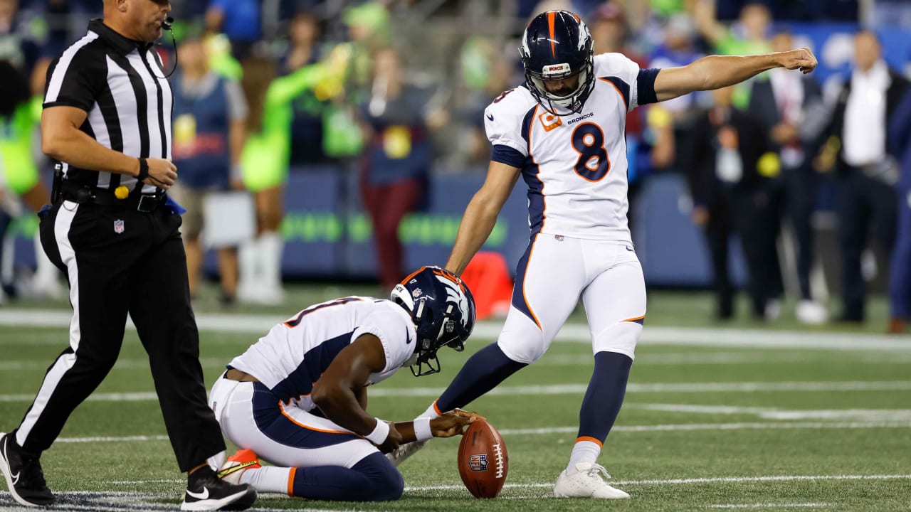 Denver Broncos' comeback bid ends as kicker Brandon McManus' game-winning 64-yard FG attempt ...