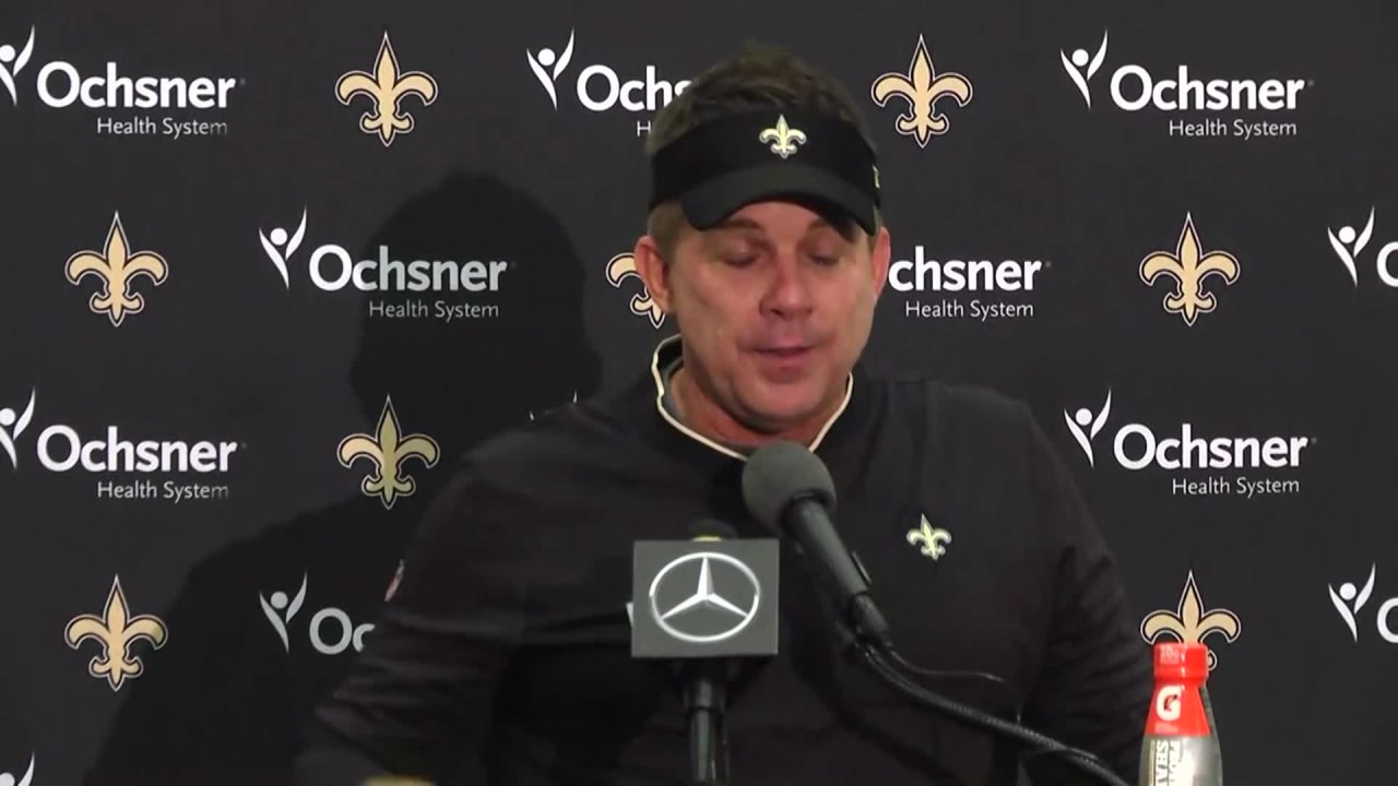 Saints postgame press conference