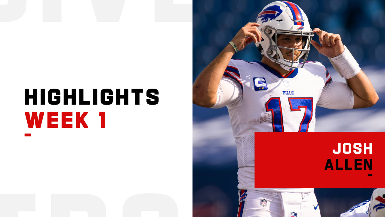 Buffalo Bills quarterback Josh Allen's best plays from 3-TD game | Week 1