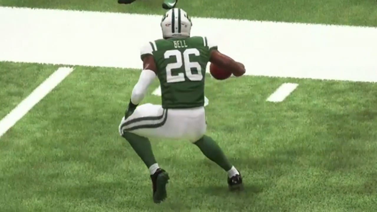 First look at running back Le'Veon Bell on New York Jets in 'Madden NFL 19'