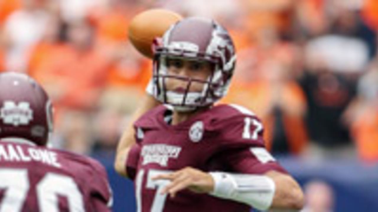 Mississippi State QB Tyler Russell returns to practice field