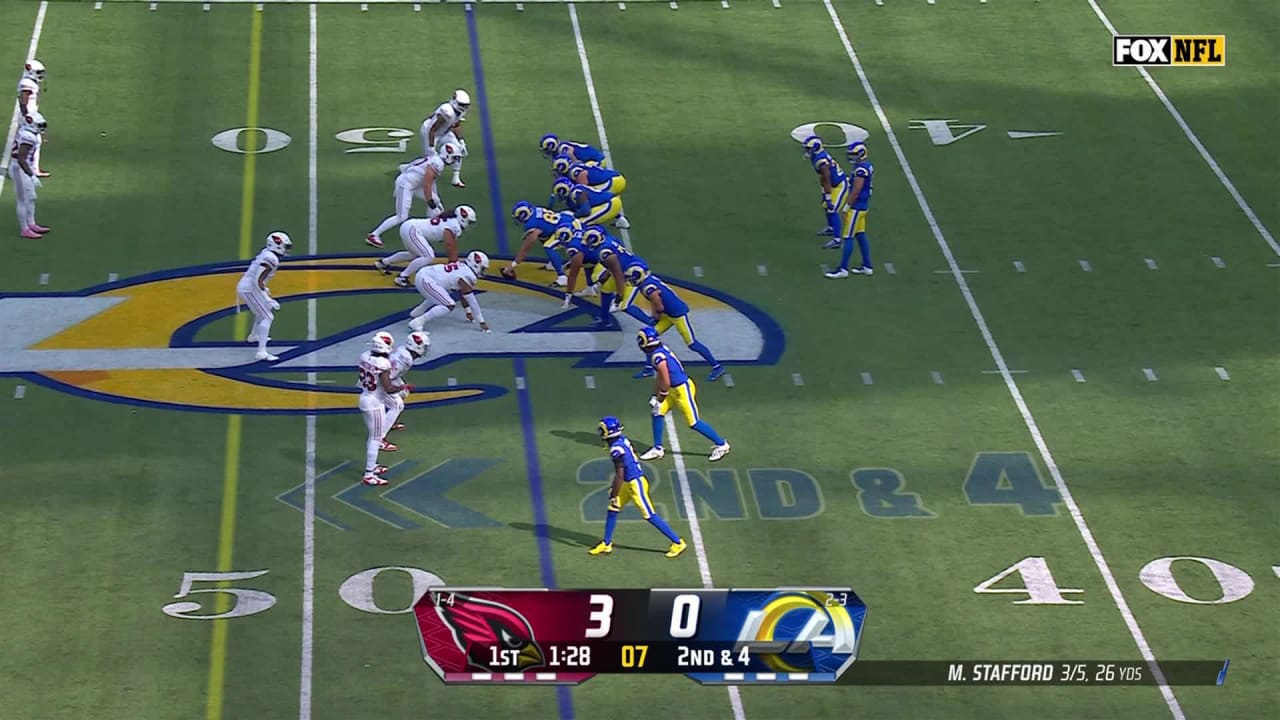 Los Angeles Rams wide receiver Cooper Kupp breaks loose along the ...