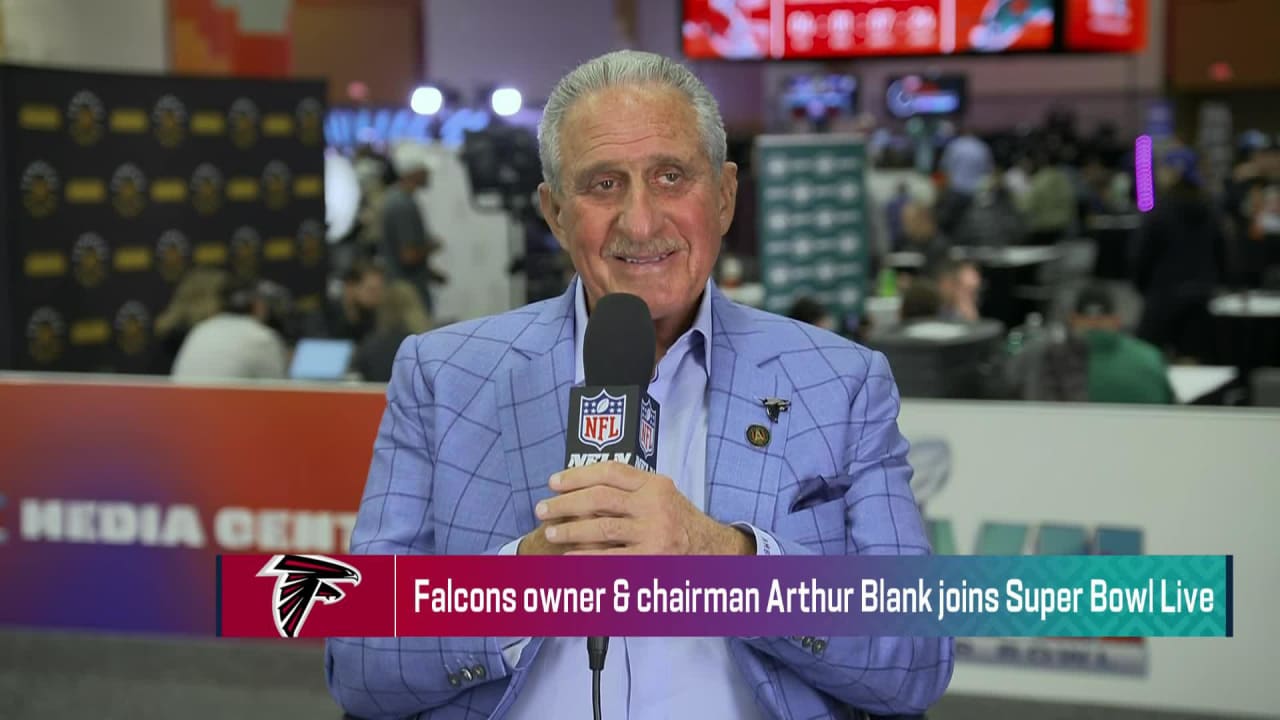 Atlanta Falcons owner and chairman Arthur Blank joins 'Super Bowl Live'
