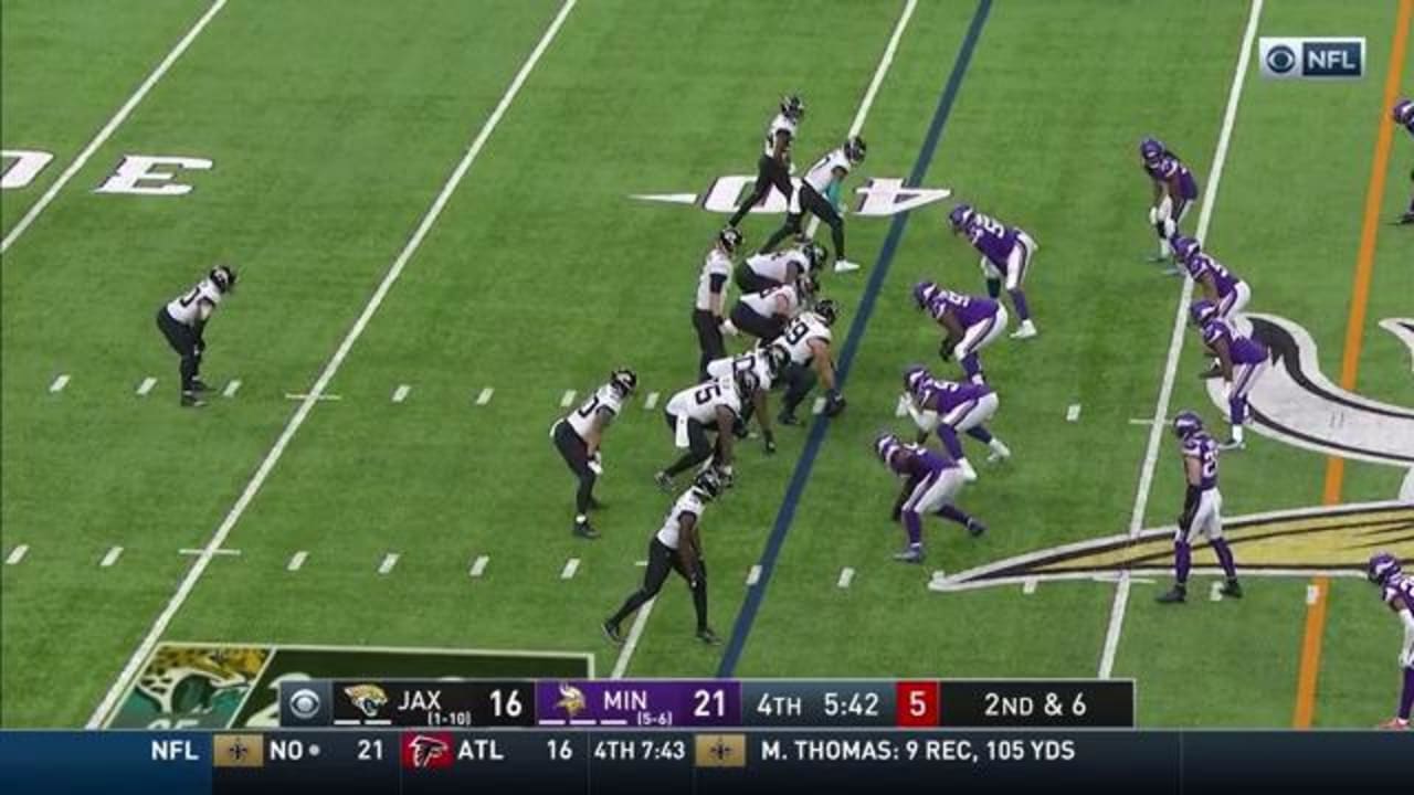 Rookie Minnesota Vikings cornerback Cameron Dantzler strips ...