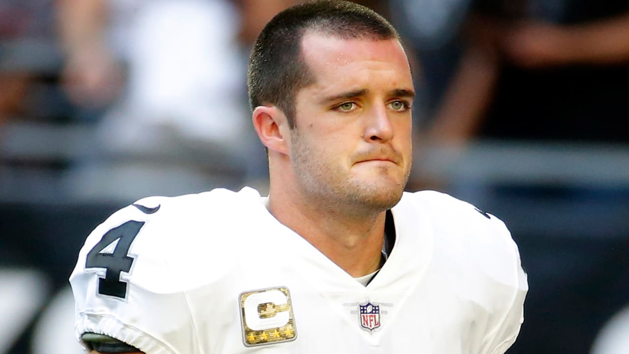 Raiders QB Derek Carr doesn't 'want the first pick'