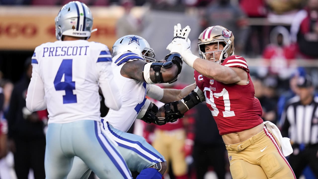 Next Gen Stats' top 10 disruptors of 2022: Reigning NFL DPOY Nick Bosa ranked, but not No. 1