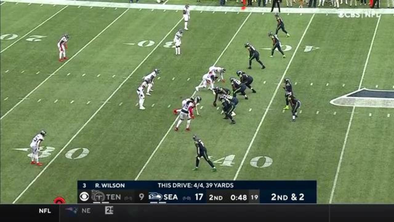 Seattle Seahawks running back Alex Collins' first carry of '21 goes for ...