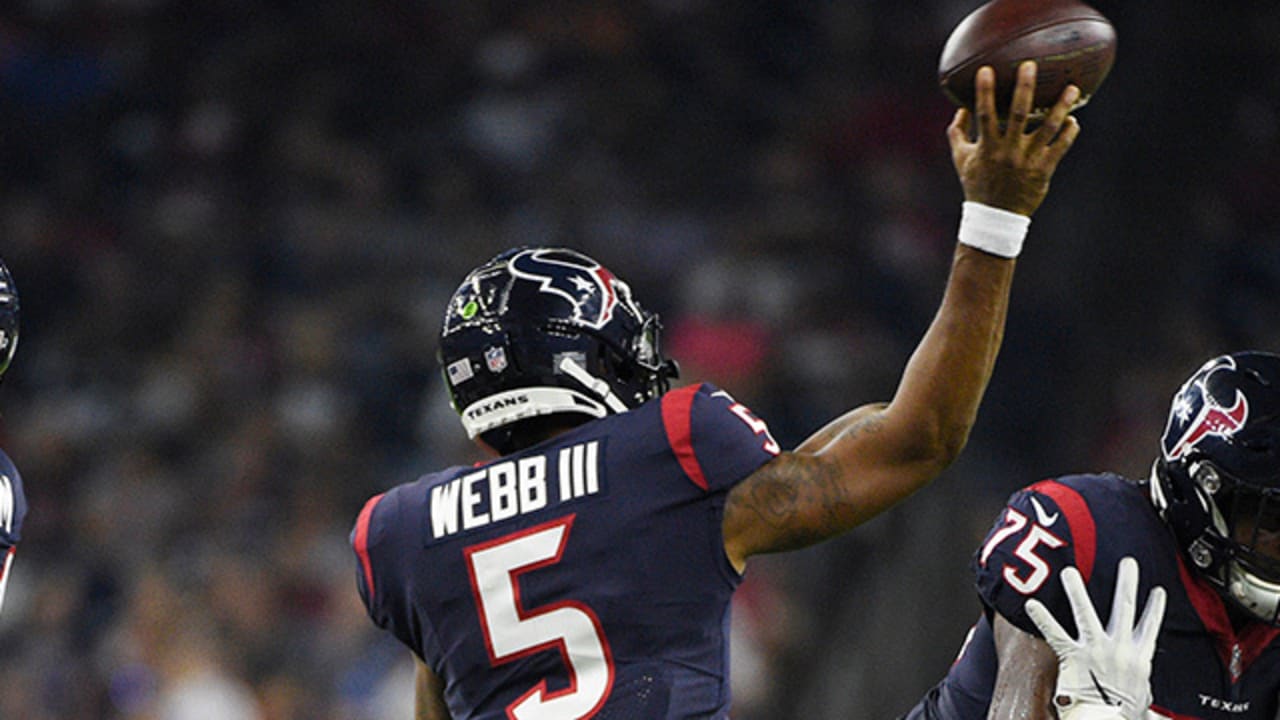 Joe Webb III rolls out to find Quan Bray for a 25-yard catch and run