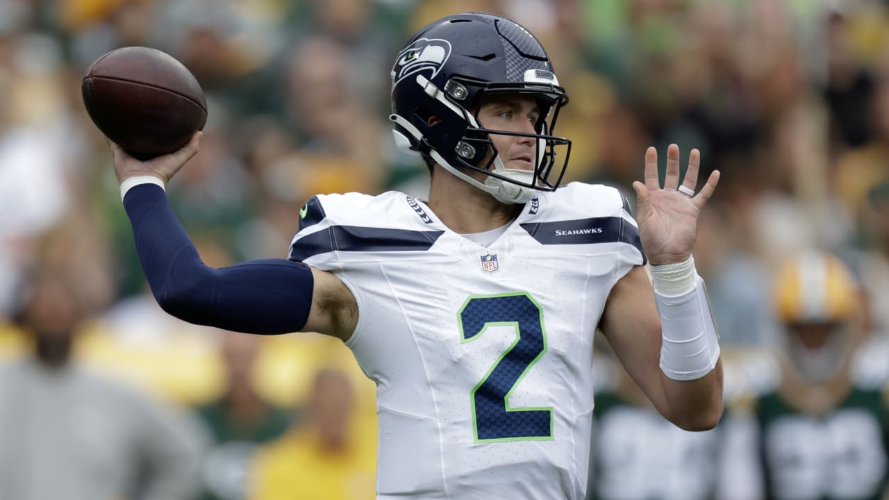 Seattle Seahawks quarterback Drew Lock pinpoints wide receiver Jake ...