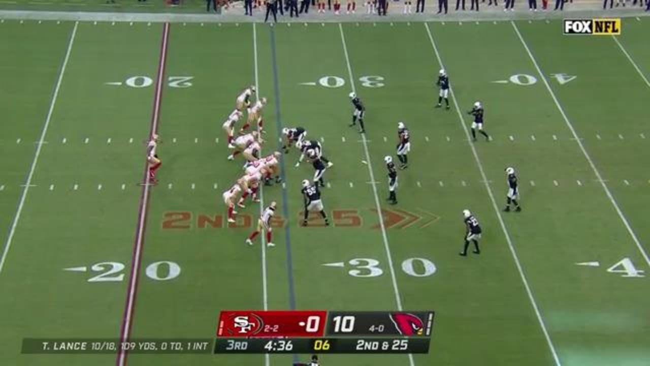 San Francisco 49ers wide receiver Brandon Aiyuk boxes out defender for ...