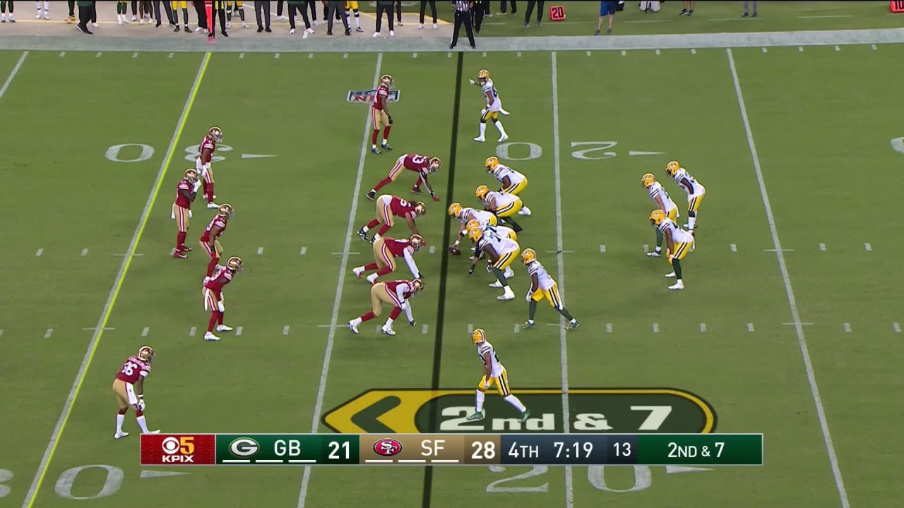 Green Bay Packers quarterback Danny Etling turns a designed QB option ...