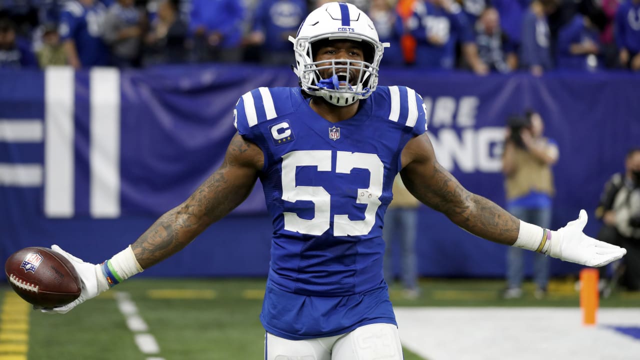Indianapolis Colts linebacker Darius Leonard's instincts lead him to ...