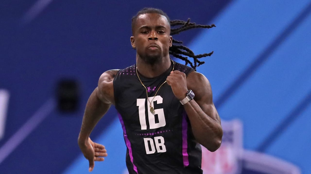 Donte Jackson comes up short in pursuit of Combine 40 record