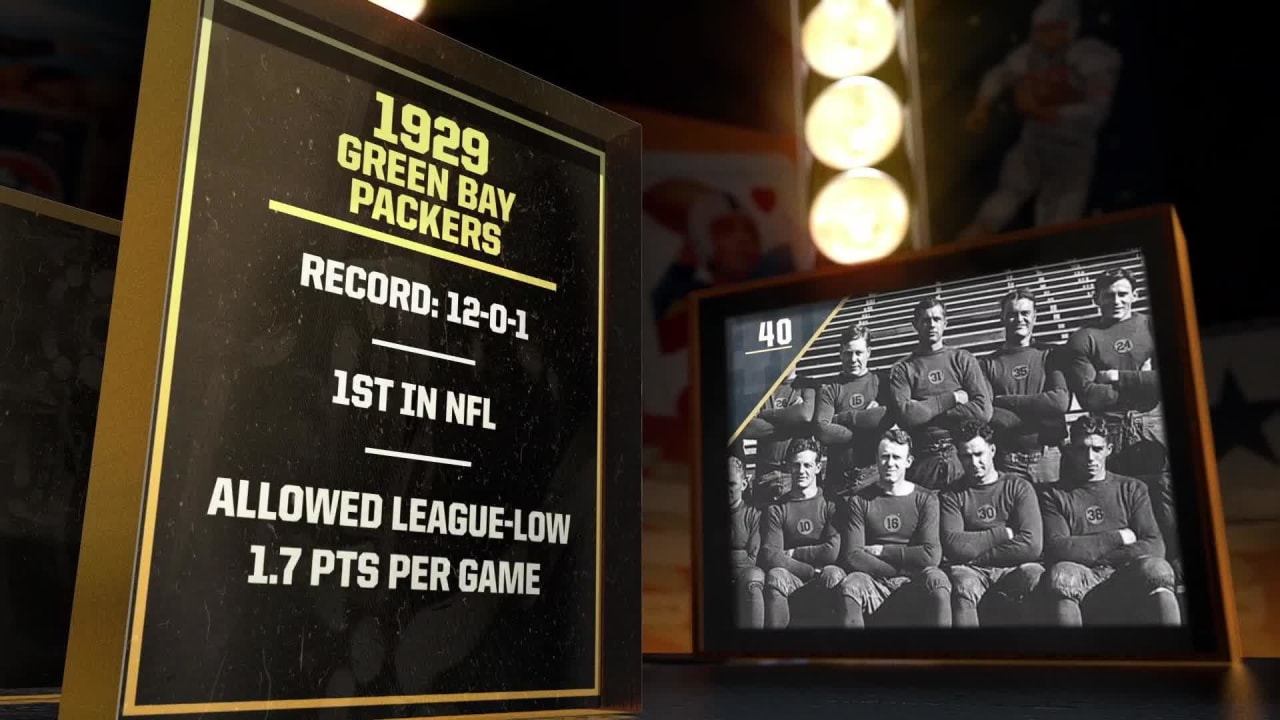 'NFL 100 Greatest' Teams, No. 40: 1929 Green Bay Packers