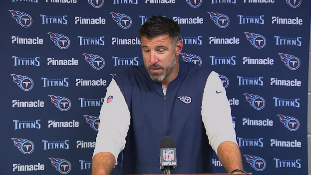 Titans postgame press conference