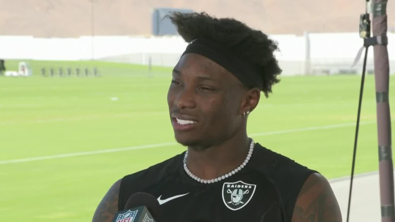 Las Vegas Raiders wide receiver Henry Ruggs III: I'm more comfortable ...