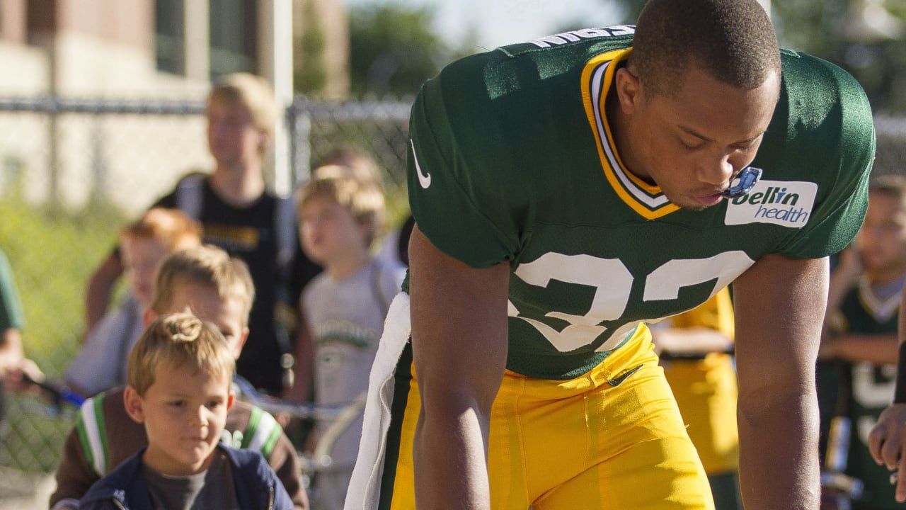 Green Bay Packers bike to work