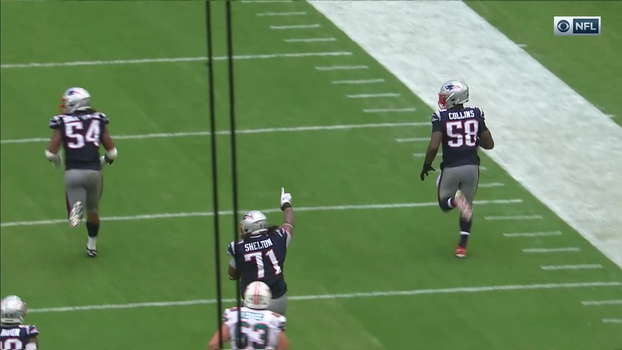 Jamie Collins takes it to the HOUSE for 69-yard pick-six