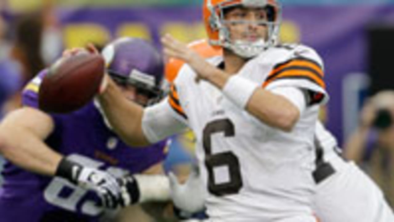 Former backup Brian Hoyer, Cleveland Browns keep Minnesota Vikings winless