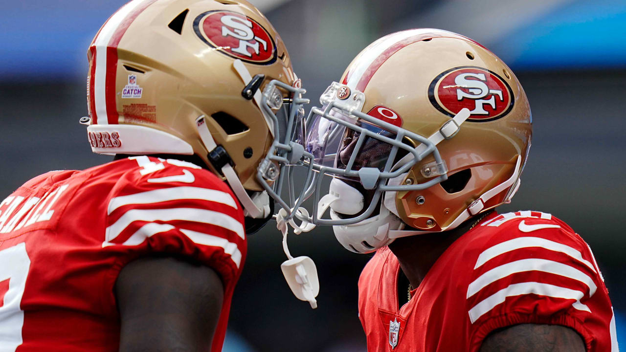 San Francisco 49ers running back Tevin Coleman takes 49ers quarterback ...