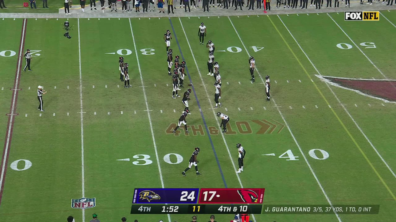 Baltimore Ravens safety Ar'Darius Washington's fourth-down PBU ...