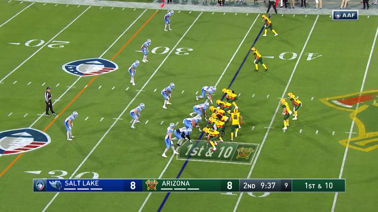 Every catch from Arizona Hotshots wide receiver Rashad Ross' 103-yard ...