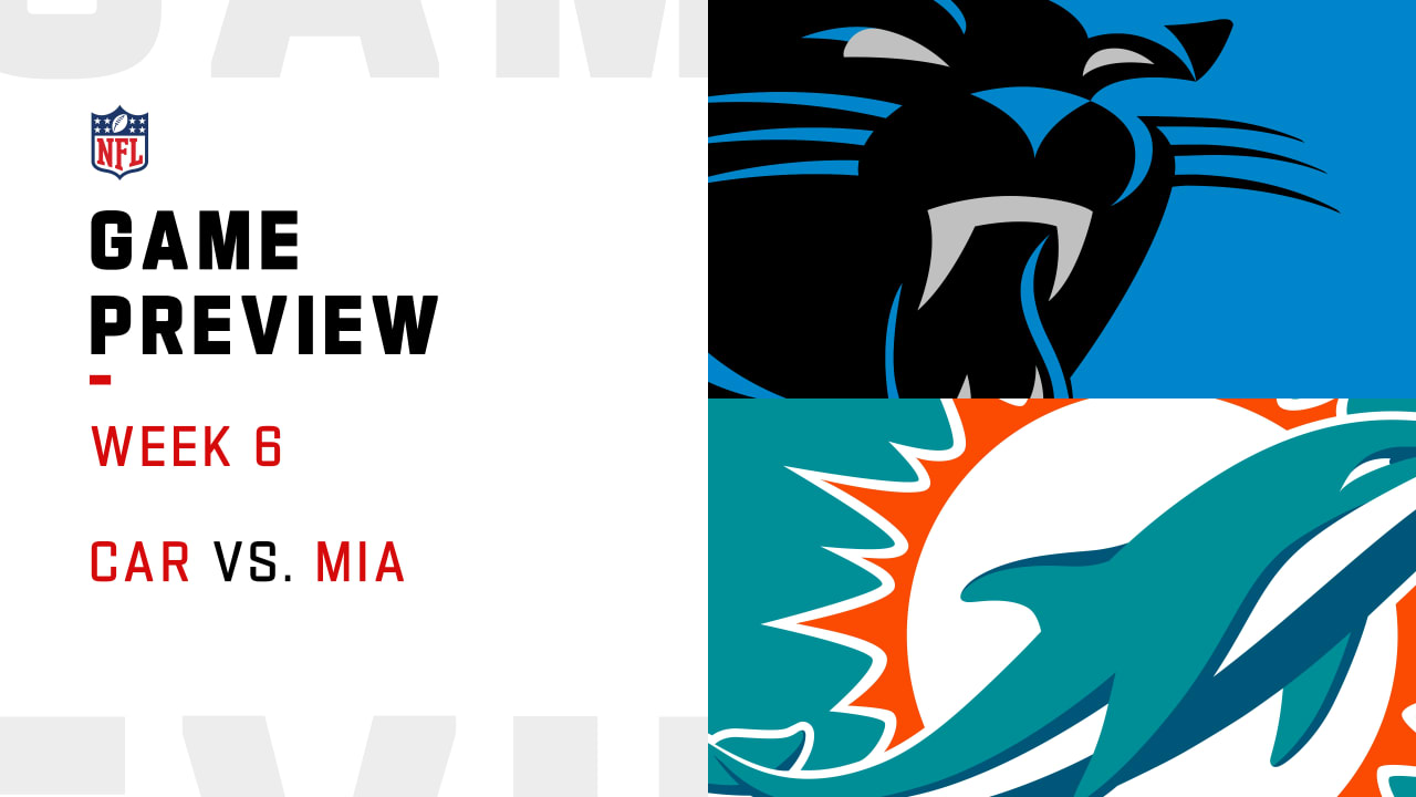 Carolina Panthers vs. Miami Dolphins preview | Week 6