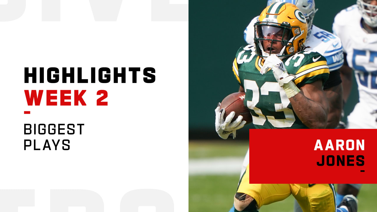 Green Bay Packers running back Aaron Jones' biggest plays from 3-TD ...